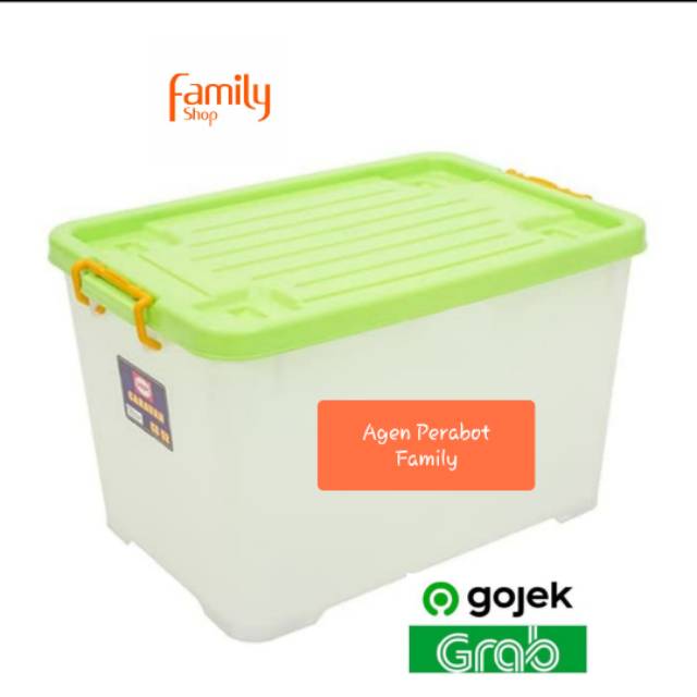 Jual BOX CONTAINER CARAVAN SHINPO CB 52 LITER KOTAK PENYIMPANAN SERBA ...