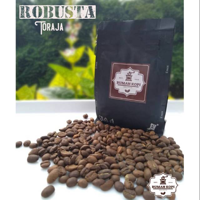 Jual KOPI ROBUSTA TORAJA NATURAL PROCESS, BIJI/BUBUK 1000 Gram ...