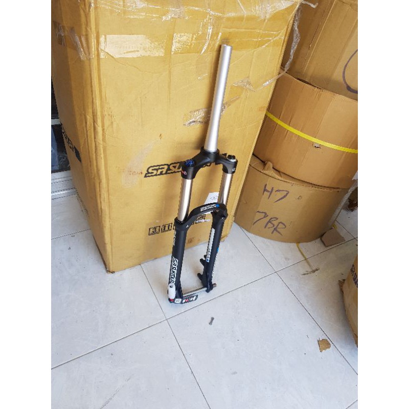 Jual Fork 27.5 SR Suntour XCR 34 Air Boost Travel 140 Ta 15X110 Taper Lock Rebound | Shopee ...