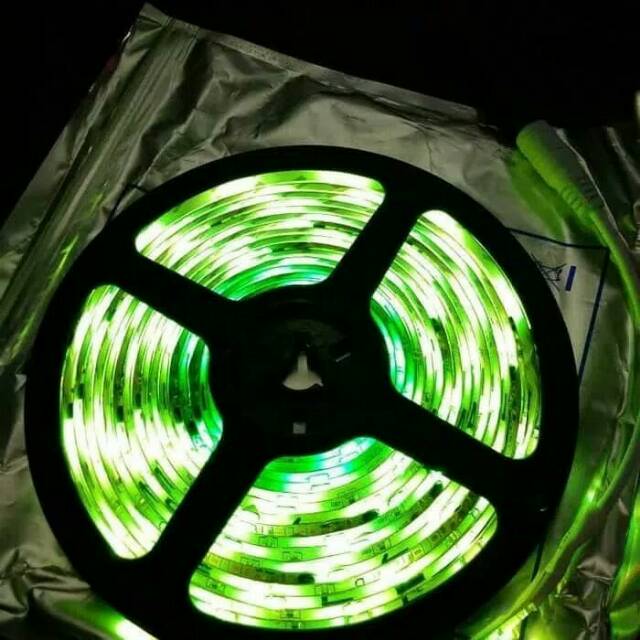 Jual Lampu led strip rgb auto running dc 24v panjang 1roll 5m | Shopee ...
