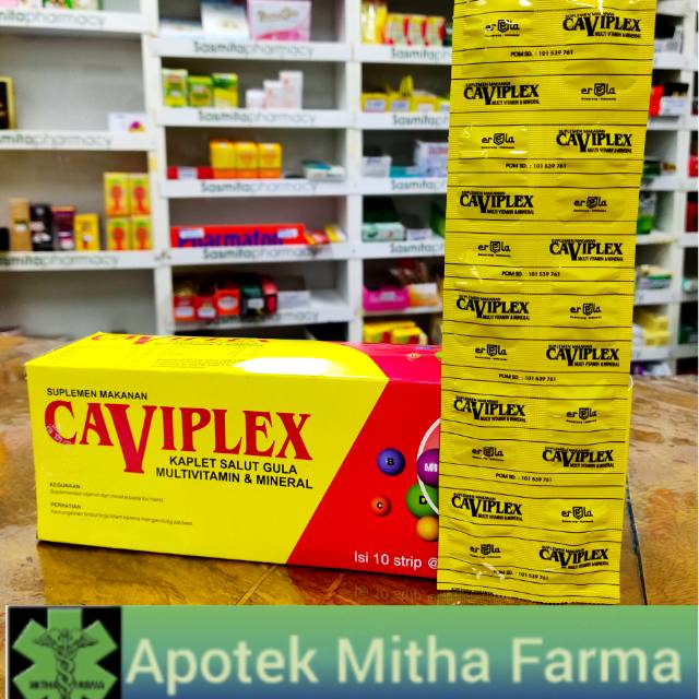 Jual CAVIPLEX MULTIVITAMIN TABLET / CAVIPLEX CDEZ TABLET | Shopee Indonesia