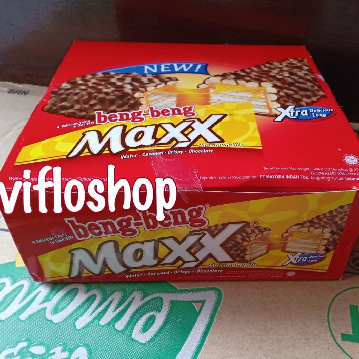 Jual Wafer-Biskuit- Beng-Beng Maxx (Box Isi 12) -Biskuit-Wafer ...