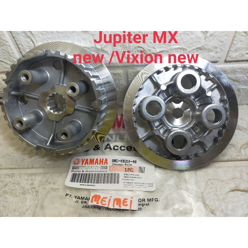 Jual rumah kopling kaki 4 + lawan kopling Jupiter MX new/Vixion new (50C) | Shopee Indonesia