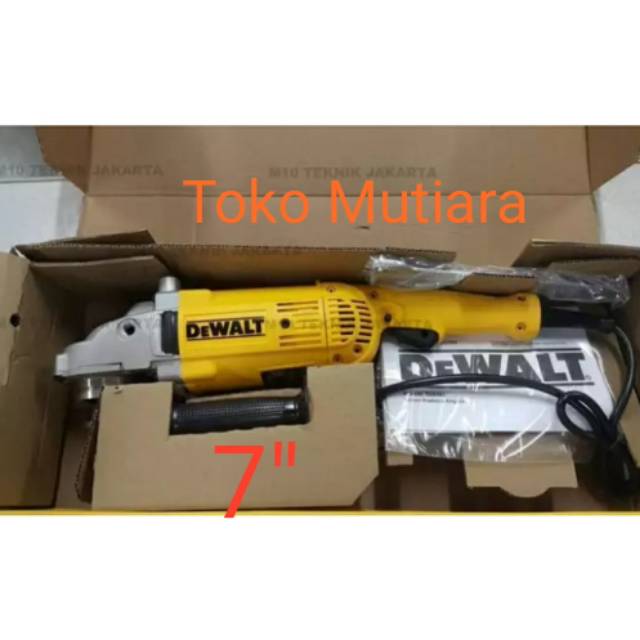 Jual Mesin Grenda Grinder 7" Dewalt Original Heavy Duty | Shopee Indonesia