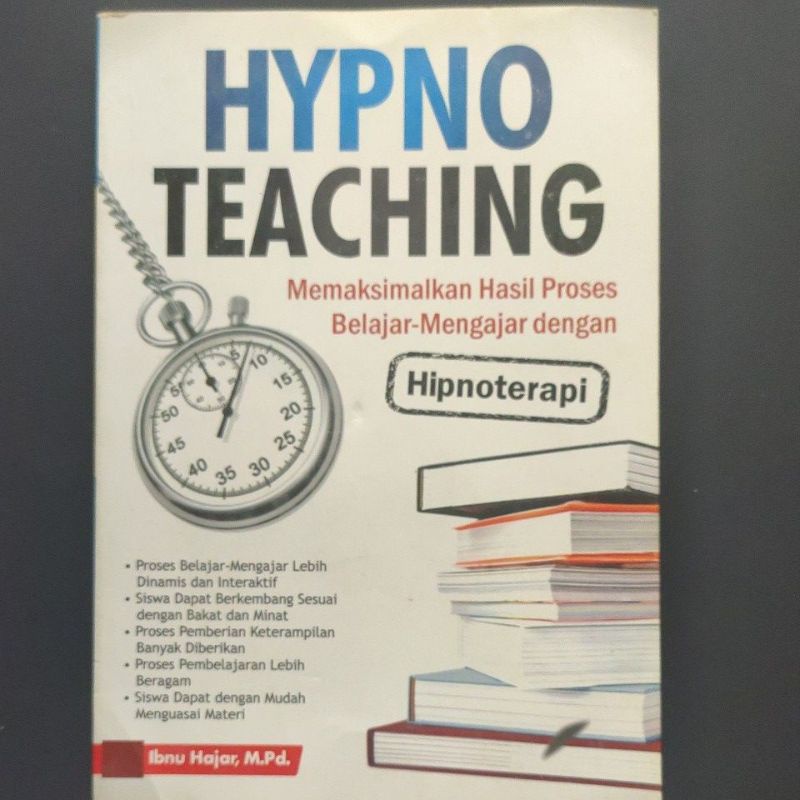 Jual HYPNO TEACHING Maksimalkan proses Belajar-Mengajar dengan hypno terapi | Shopee Indonesia