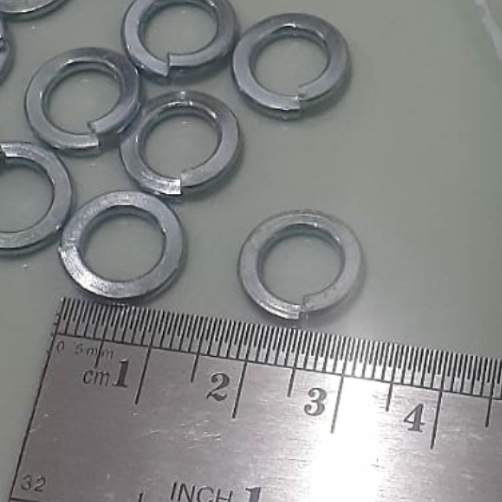 Jual RING PER M10 PUTIH GALVANIZ WASHER VER GLAVANIS RING BAUT 14 17 ...