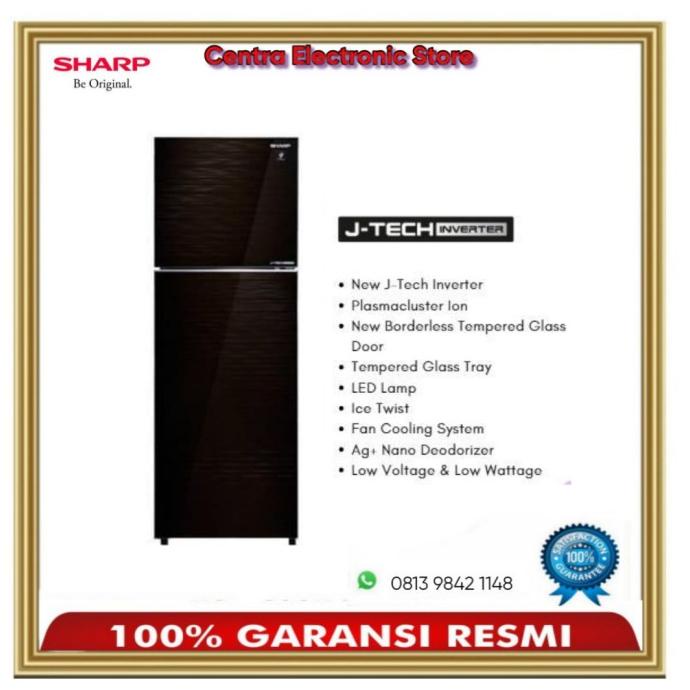 Jual Sharp SJ-426GI-MK Kulkas 2 Pintu Sharp SJ426GI MK J-Tech Inverter | Shopee Indonesia