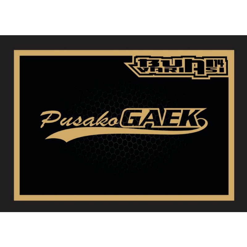 Jual stiker minang " PUSAKO GAEK " | Shopee Indonesia