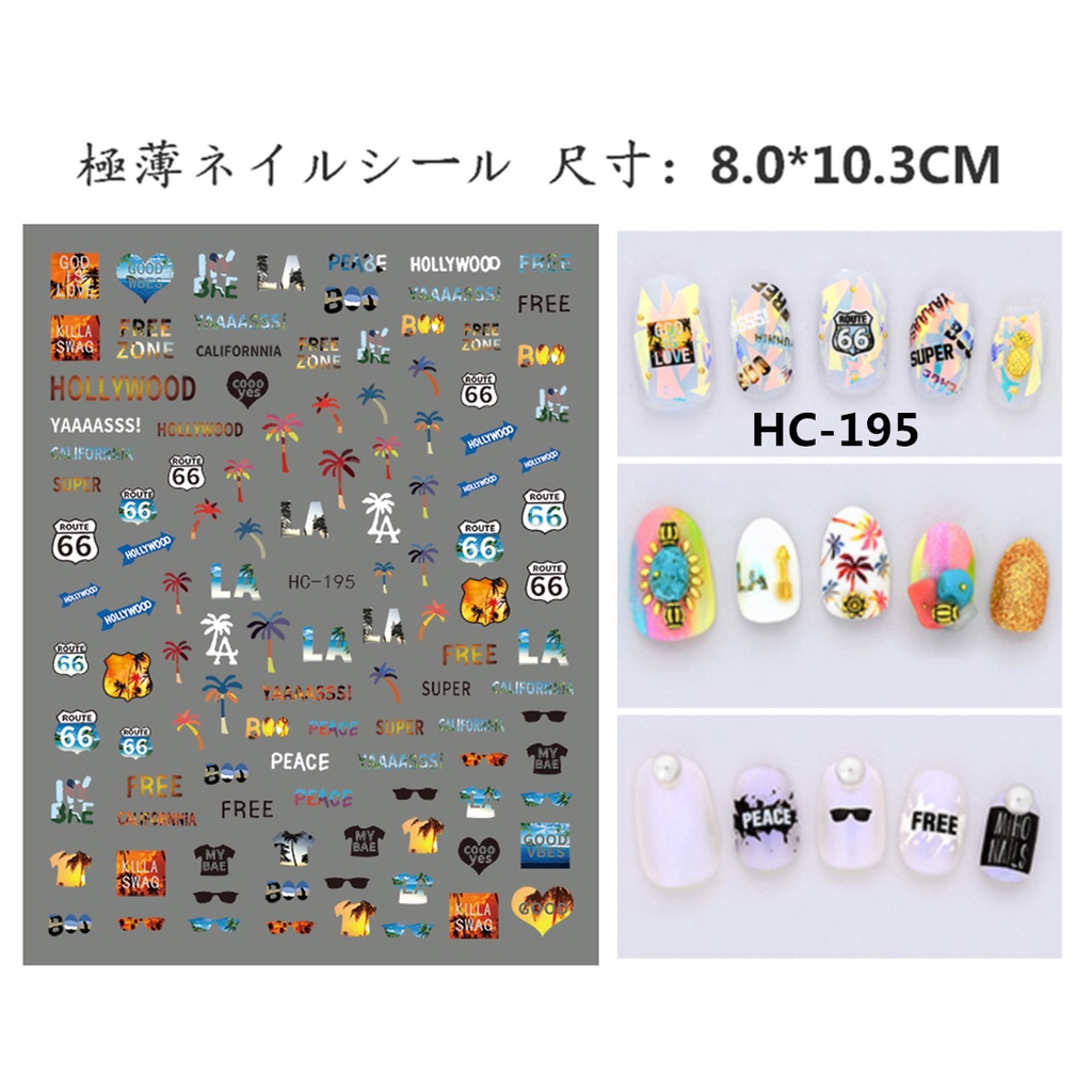 Jual Colorful Word Art Route 66 Hollywood Beach Sunset Palm Tree Ultra ...