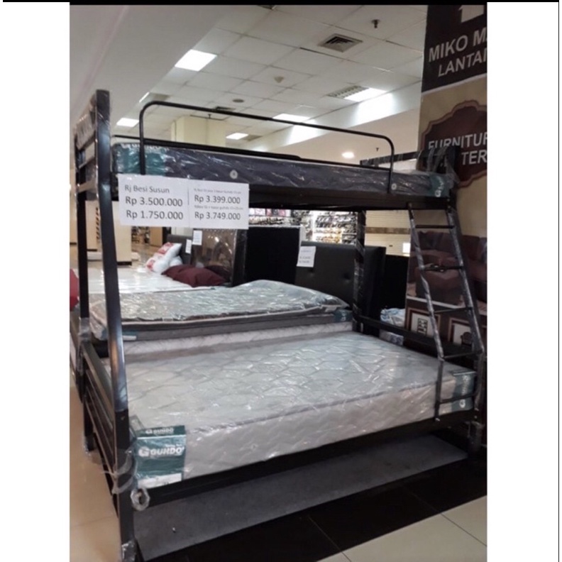 Jual Ranjang Besi Susun 160 120 Keluar Kota Shopee Indonesia