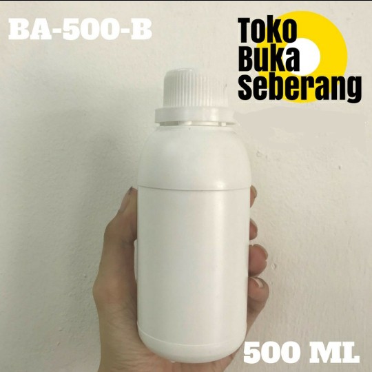 Jual Botol Agro 500ml Putih (B) / Botol Labor / Botol HDPE /Botol Kimia | Shopee Indonesia