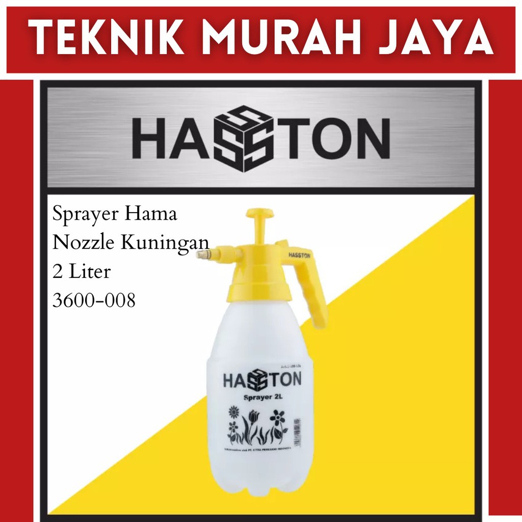 Jual Sprayer Hama Nozzle Kuningan 2 Liter HASSTON PROHEX 3600-008 ...
