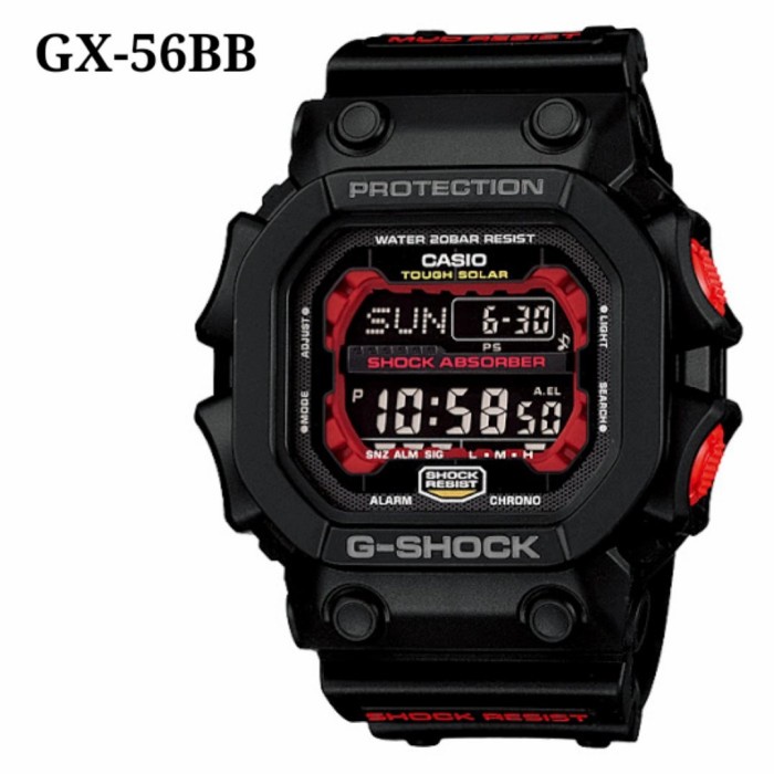 Jual Jam Casio G Shock KINGKONG GX-56BB-1 Full Black GX-56 ORI BM ...