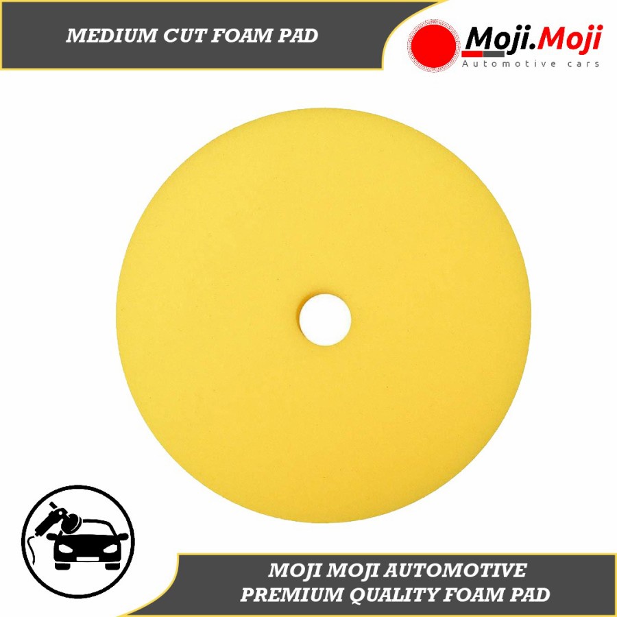 Jual Moji Moji Automotive Medium Cut Pad Material Germany Design Rupes ...