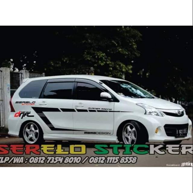 Jual Cutting sticker avanza xenia | Shopee Indonesia