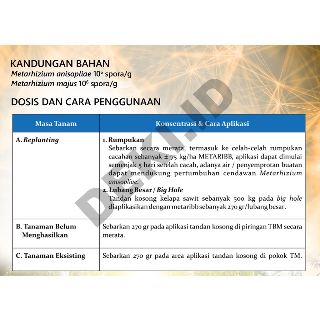 Jual Insektisida Organik Metarhizium Metaribb 1kg Pestisida Jamur ...