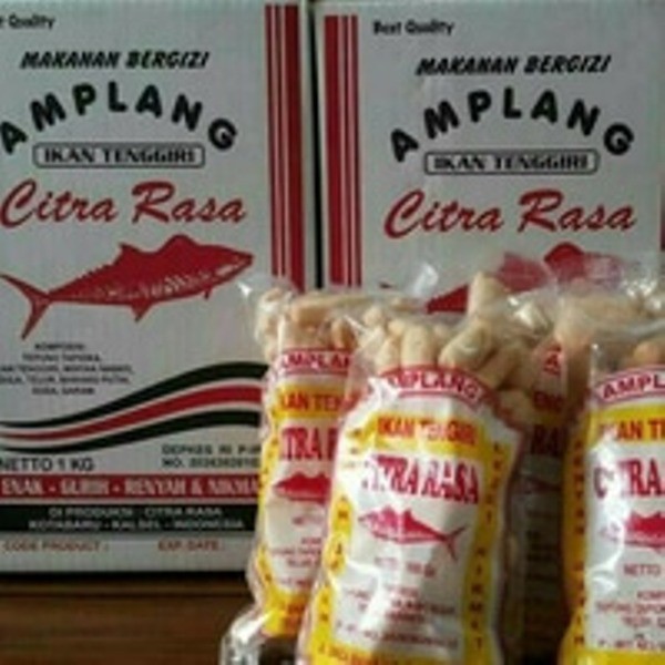 Jual Kerupuk Amplang Citra Rasa Kotabaru 1 Box 1 Kg Khas Kalimantan ...