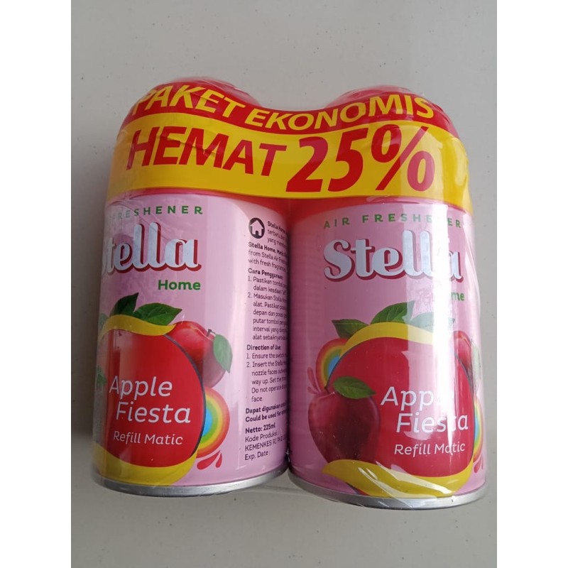 Jual Stella Matic Refill 225 ml paket ekonomis (2x225ml) Pengharum ...