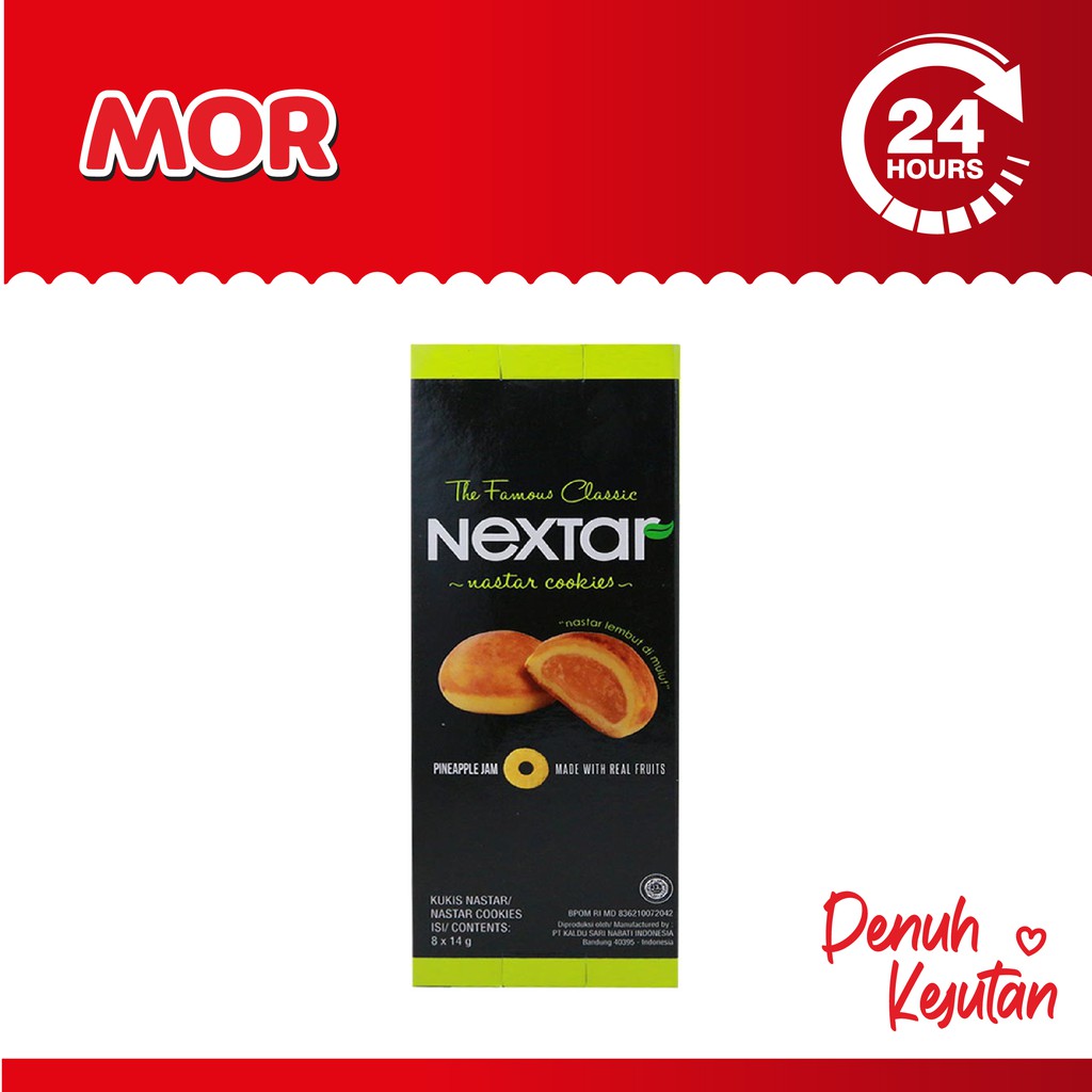 Jual NEXTAR Nastar Cookies Pineapple Kukis Nastar Selai Nanas 112 gr ...
