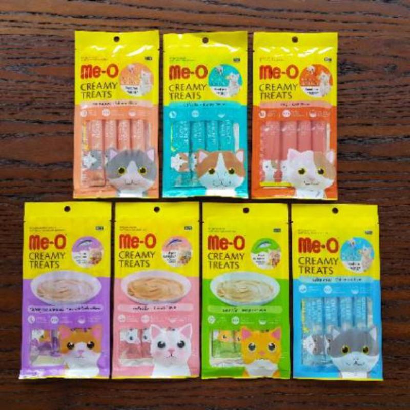 Jual Meo creme treats snack kucing isi 4 sachet cemilan kucing cat food ...