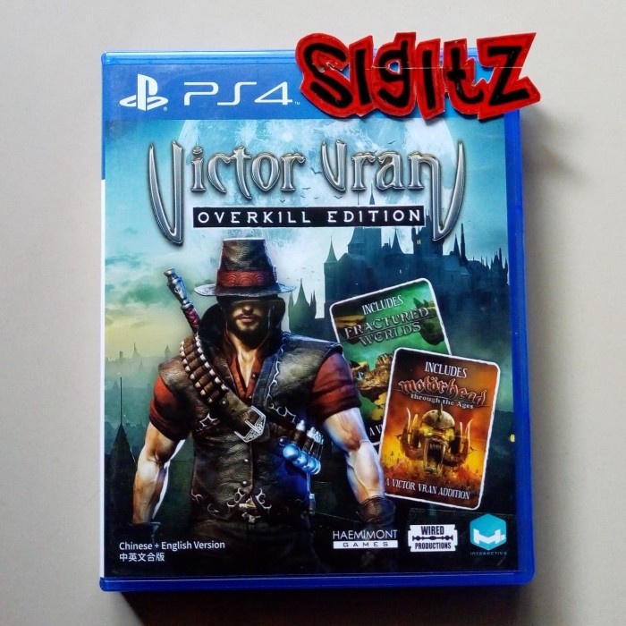 Jual bd PS4 kaset game VICTOR VRAN OVERKILL EDITION | Shopee Indonesia