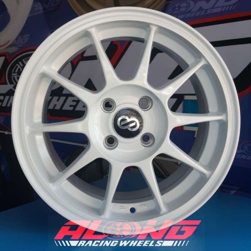 Jual Velg Repl ENKEI ES TARMAC R15 WHITE | Shopee Indonesia