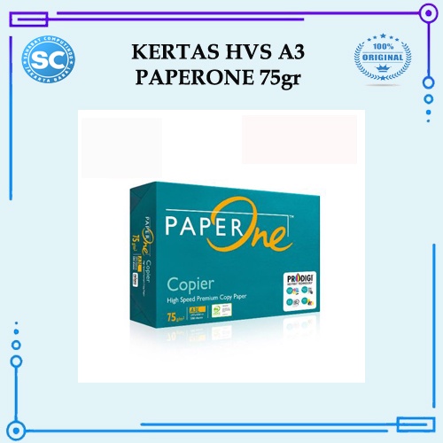 Jual Kertas HVS A3 75gram Paper One | Shopee Indonesia