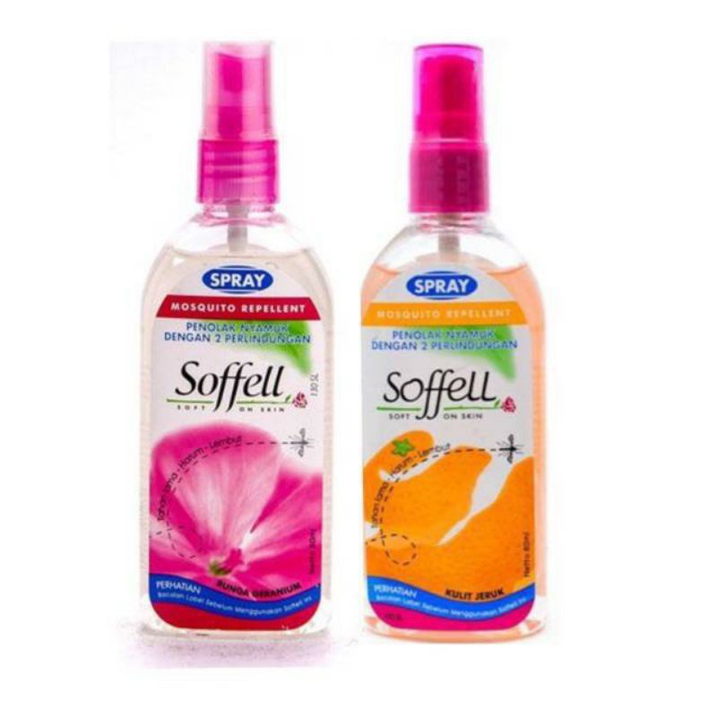 Jual soffel spray botol 2 variant 80mli | Shopee Indonesia