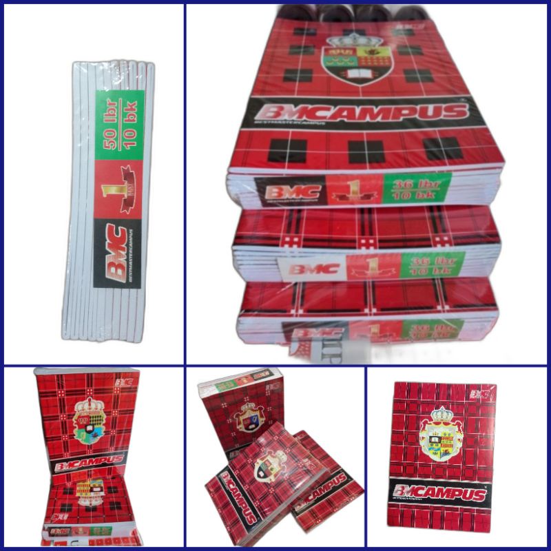 Jual Buku tulis Campus Isi 50 lembar (1 pack = 10buku) | Shopee Indonesia