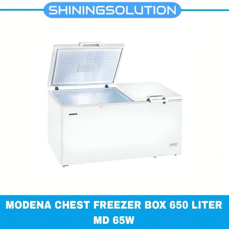Jual MODENA CHEST FREEZER BOX 650 LITER MD 65W | Shopee Indonesia
