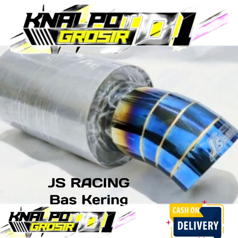 Jual Knalpot Mobil RACING JS Racing Blue Burentip Murah Suara Bass ...