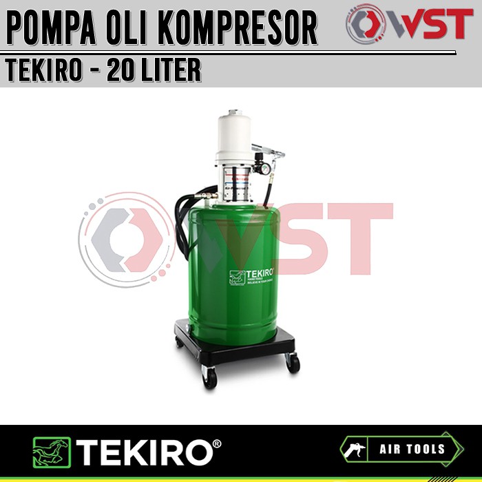 Jual Tekiro Pompa Gemuk Drum Kompresor 20L / Pompa Oli Kompressor ...