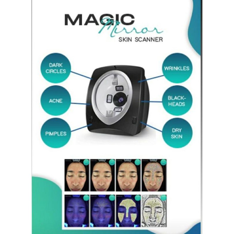 Jual Skin Analysis Magic Mirror Skin Scanner | Shopee Indonesia