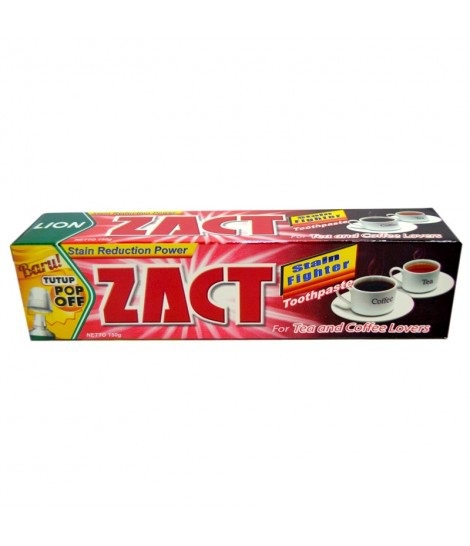 Jual Zact Toothpaste Stain Fighter 190G | Shopee Indonesia