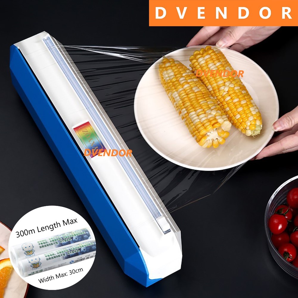 Jual CLING WRAP DISPENSER ALAT TEMPAT PEMOTONG PLASTIK WRAPPING SLIDE ...