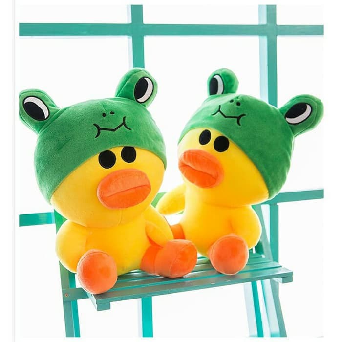 Jual Kado Mainan Anak perempuan Boneka Bebek Topi Kodok terbaru ...