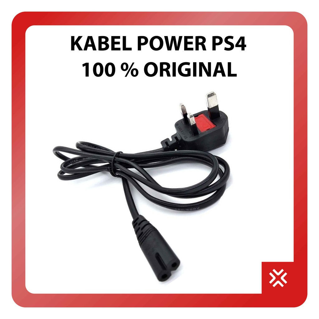 Jual Kabel Power PS4 Playstation 4 ORIGINAL SONY INDONESIA | Shopee ...