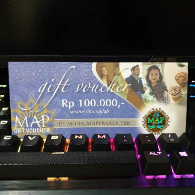 Jual Voucher MAP [ Mitra Adi Perkasa ] Pecahan Nominal 100RB x 20 ...