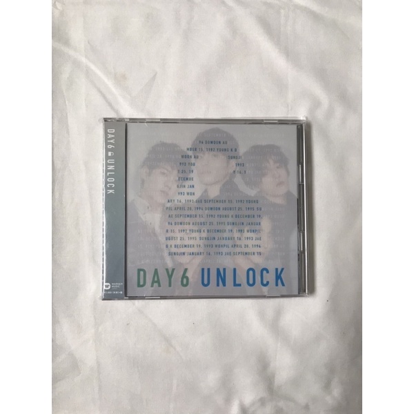 Jual Day6 Japan Album Unlock Limited Unsealed | Shopee Indonesia
