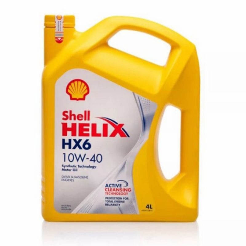 Jual shell hx6 sae 10w-40 isi 4 liter | Shopee Indonesia