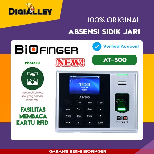 Jual Finger Print AT300 Mesin Absensi Bio Finger Absen Sidik Jari AT ...
