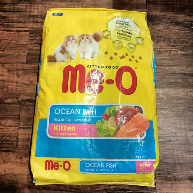 Jual Meo KITTEN OCEAN FISH Karung 7kg - Meo cat food | Shopee Indonesia