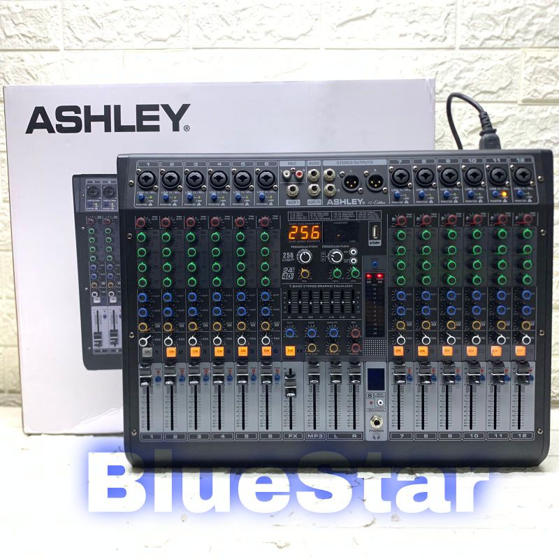 Jual Mixer Ashley 12 Edition Original 12 Channel Bluetooth - USB ...
