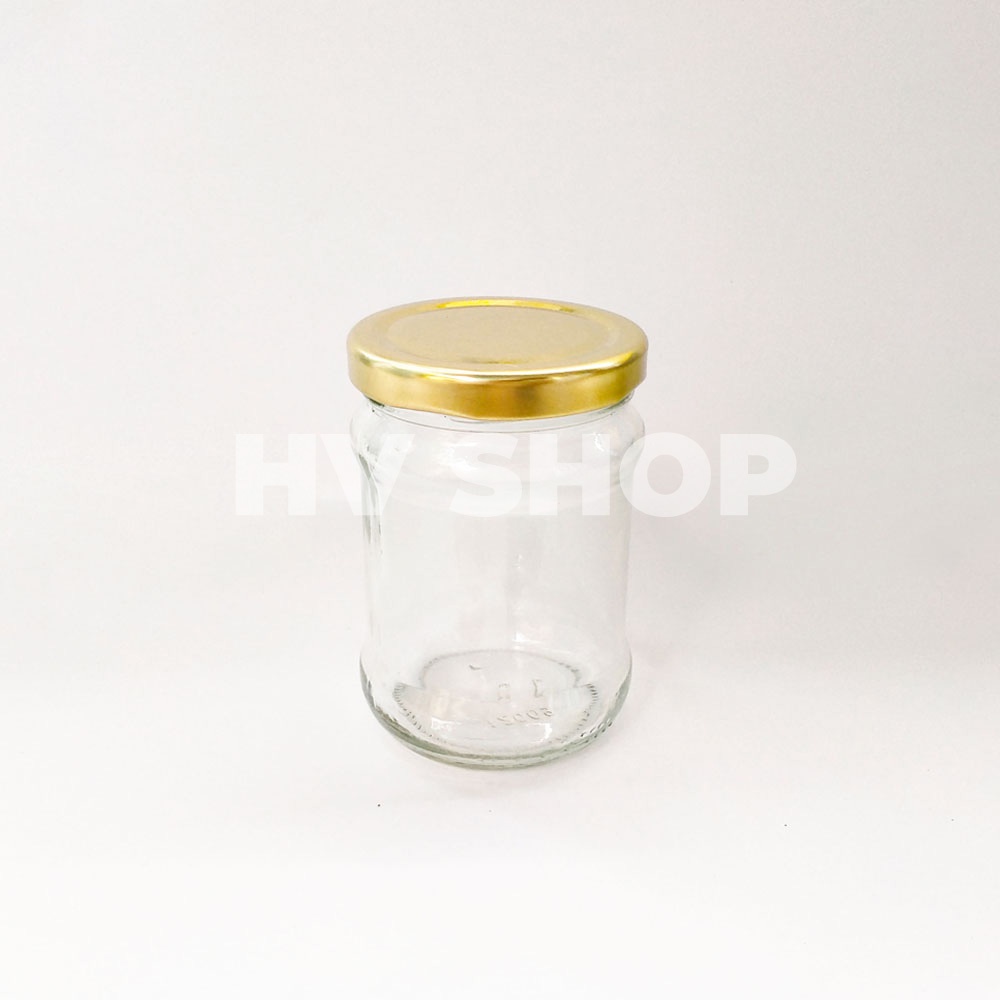 Jual JAR KACA TIPE BULAT / ROUND GLASS JAR UKURAN 250 -02 | Shopee ...