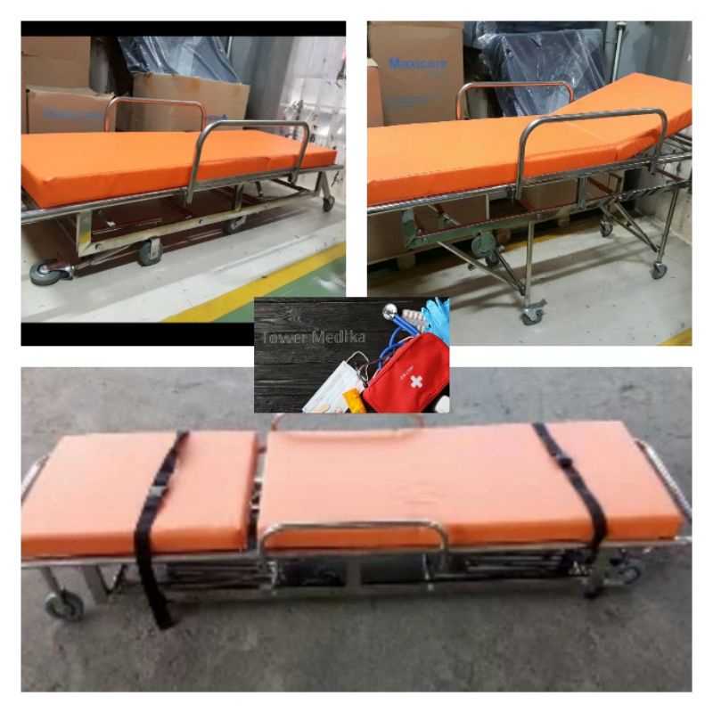 Jual BRANCAR AMBULANCE/basket stretcher/AMBULANCE EMERGENCY | Shopee ...