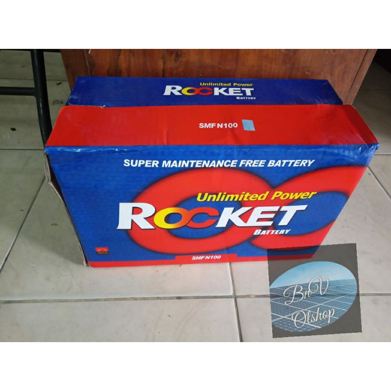 Jual Accu SMF Rocket N100 (105E41R) aki mobil Taft daihatsu | Shopee ...