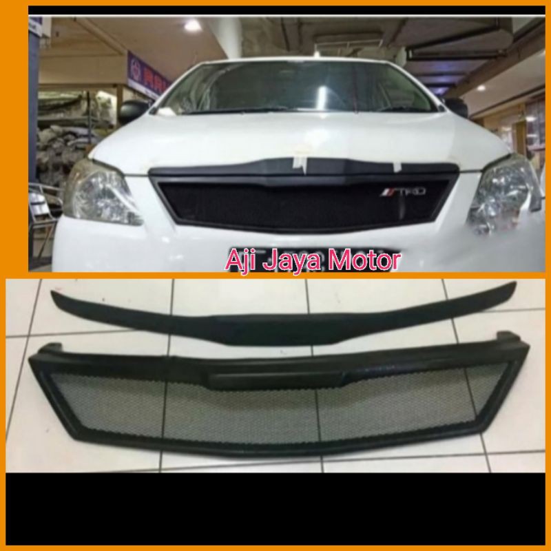 Jual grill Innova 2012-2013 model sporty warna hitam doff | Shopee ...