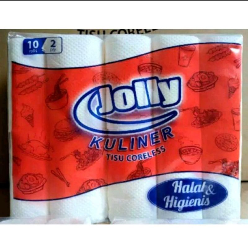 Jual Tisue see u roll coreles gulung jolly livi kuliner embos core ...