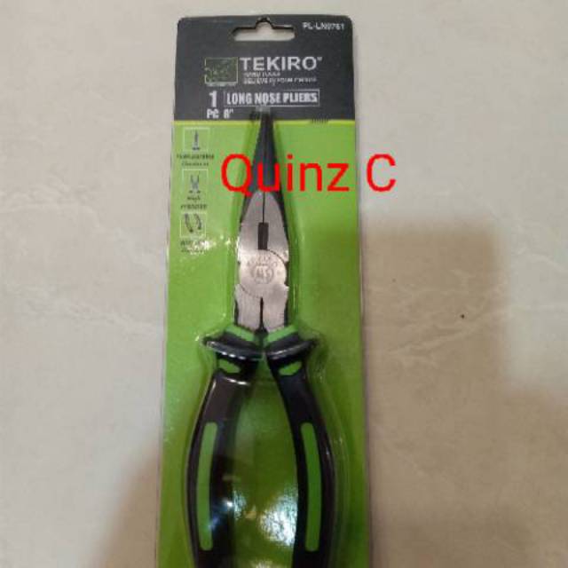 Jual Tang lancip tekiro 8" Long nose pliers tekiro 8" ORI | Shopee Indonesia