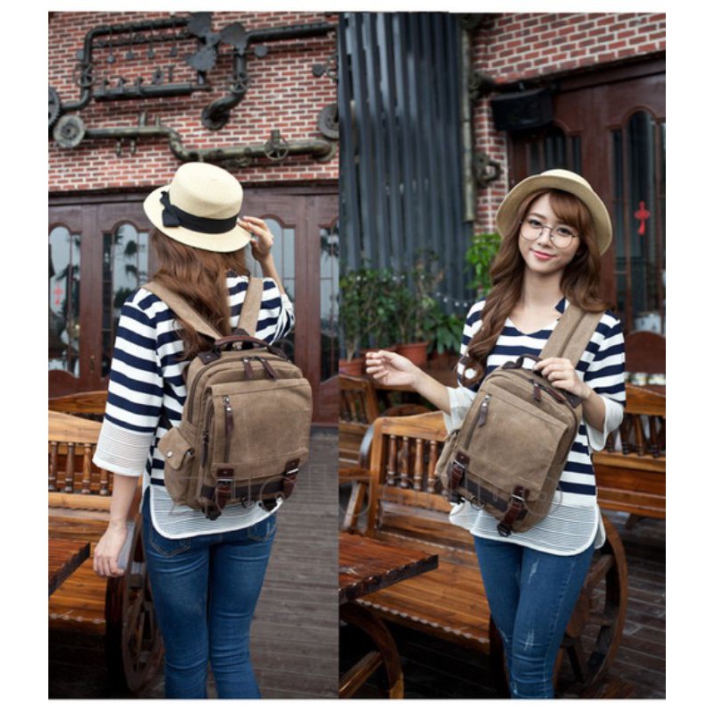 Jual Tas Ransel Mini Multifungsi Tas Ransel Kecil 2024 Tas Kanvas Unik ...